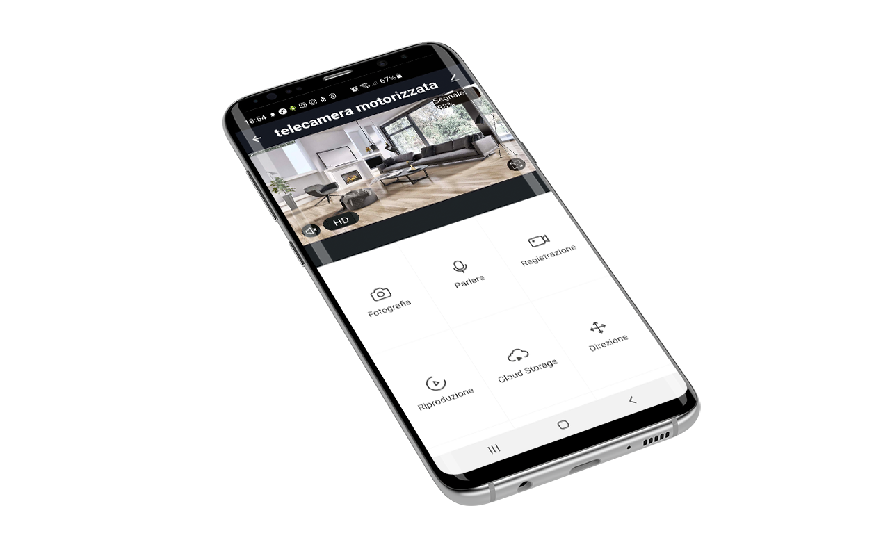 Smart Home cameras for domotics supporting Amazon Alexa and Google ...