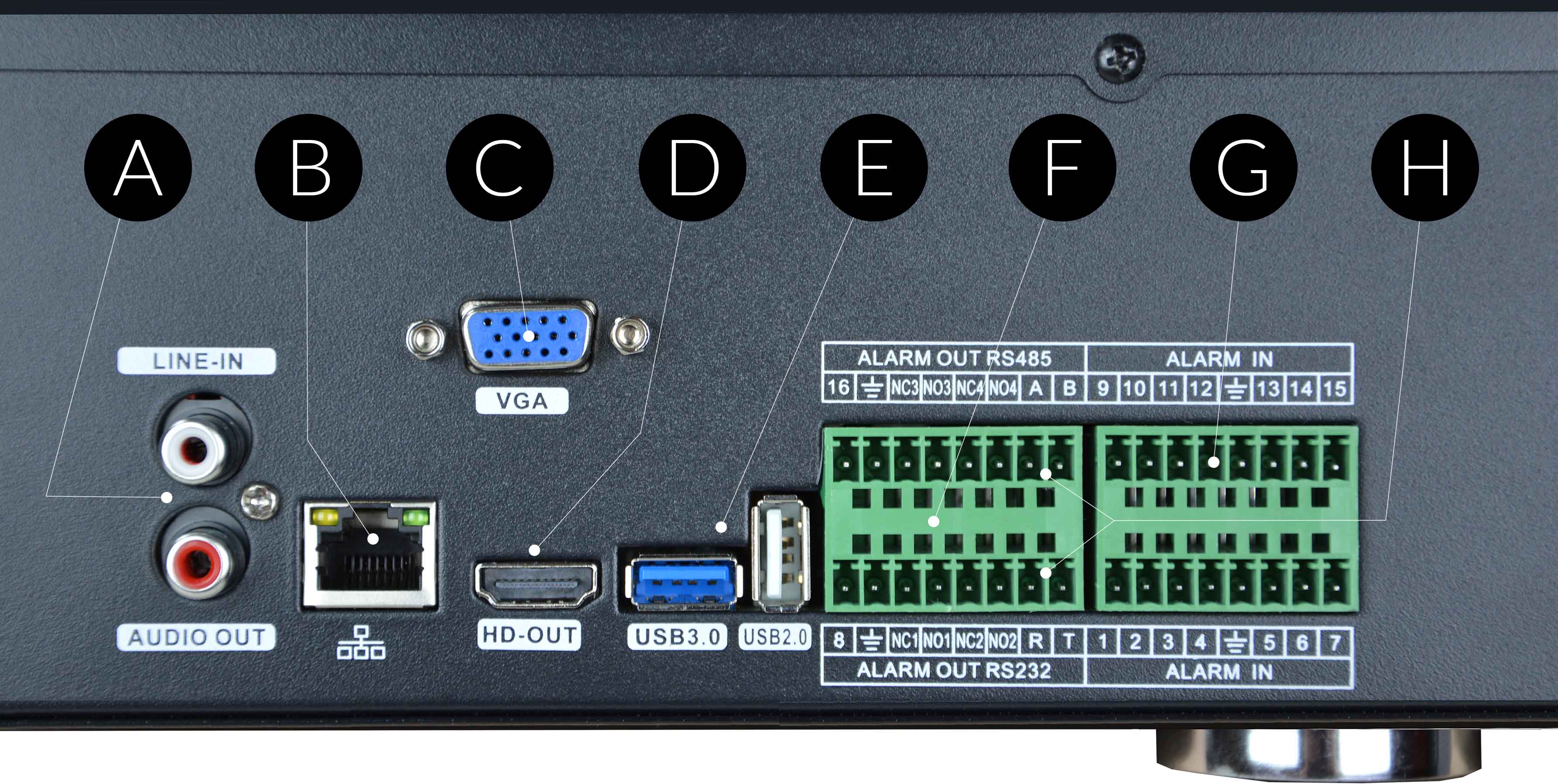 NVR 4K H265 video recorders for IP cameras | DSE CCTV professional ...