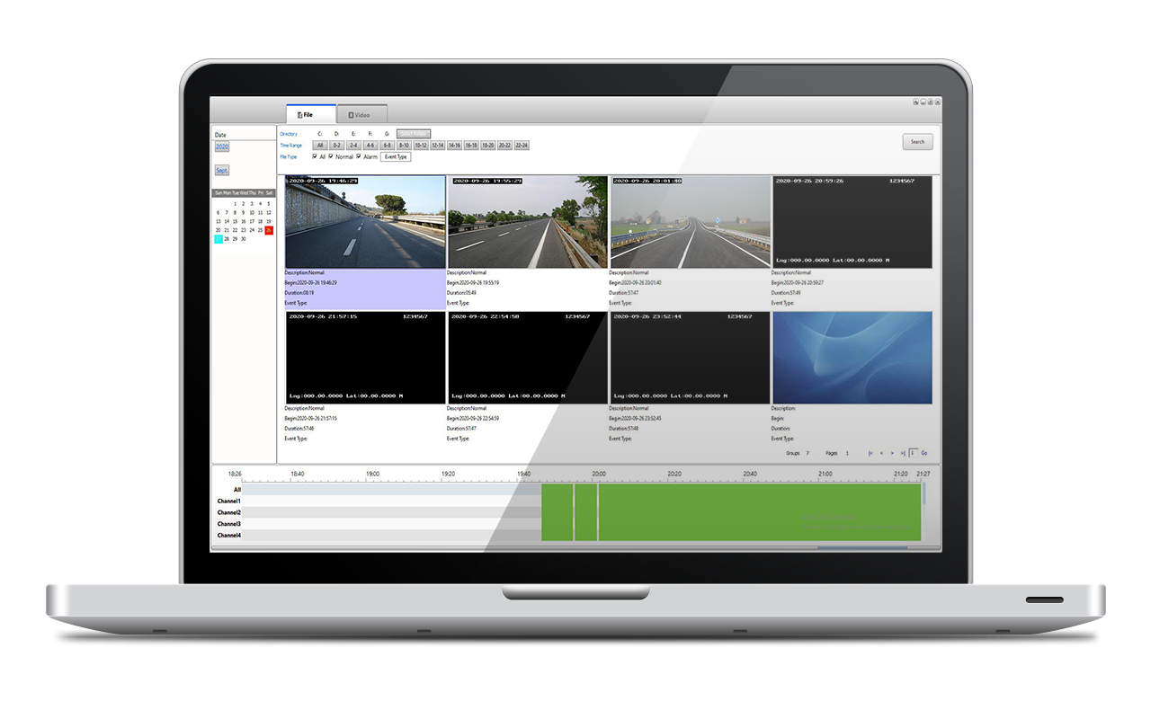 AHD mobile DVR for Vehicle 4G - MDVR for cars, trucks, bus, camper ...