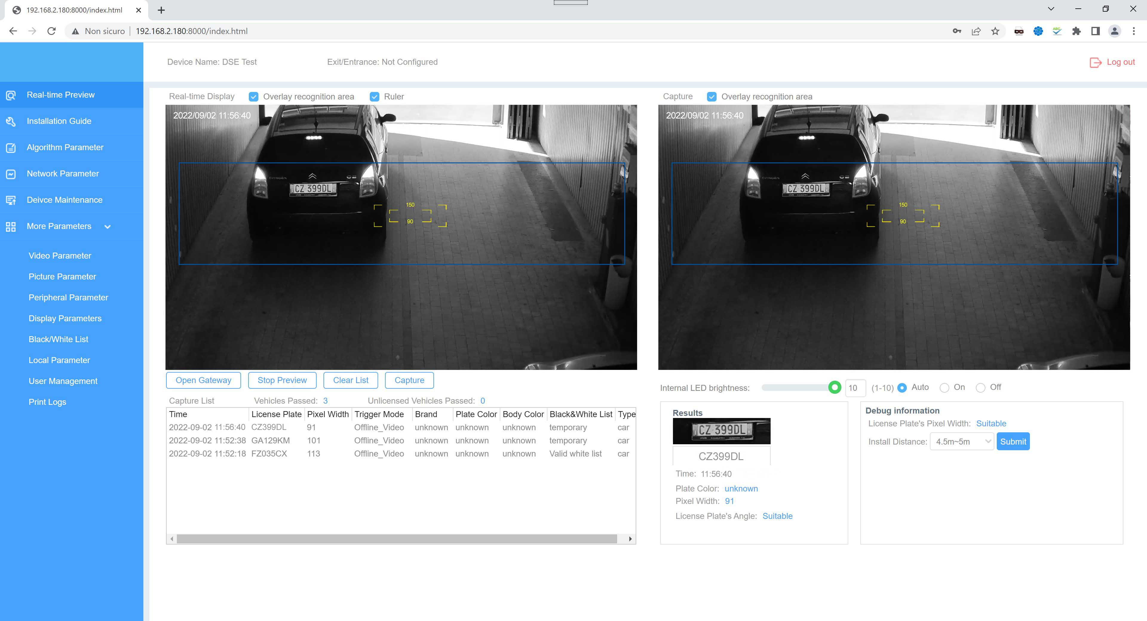 Car plate ANPR LPR cameras with OCR | DSE CCTV cameras for car plate ...